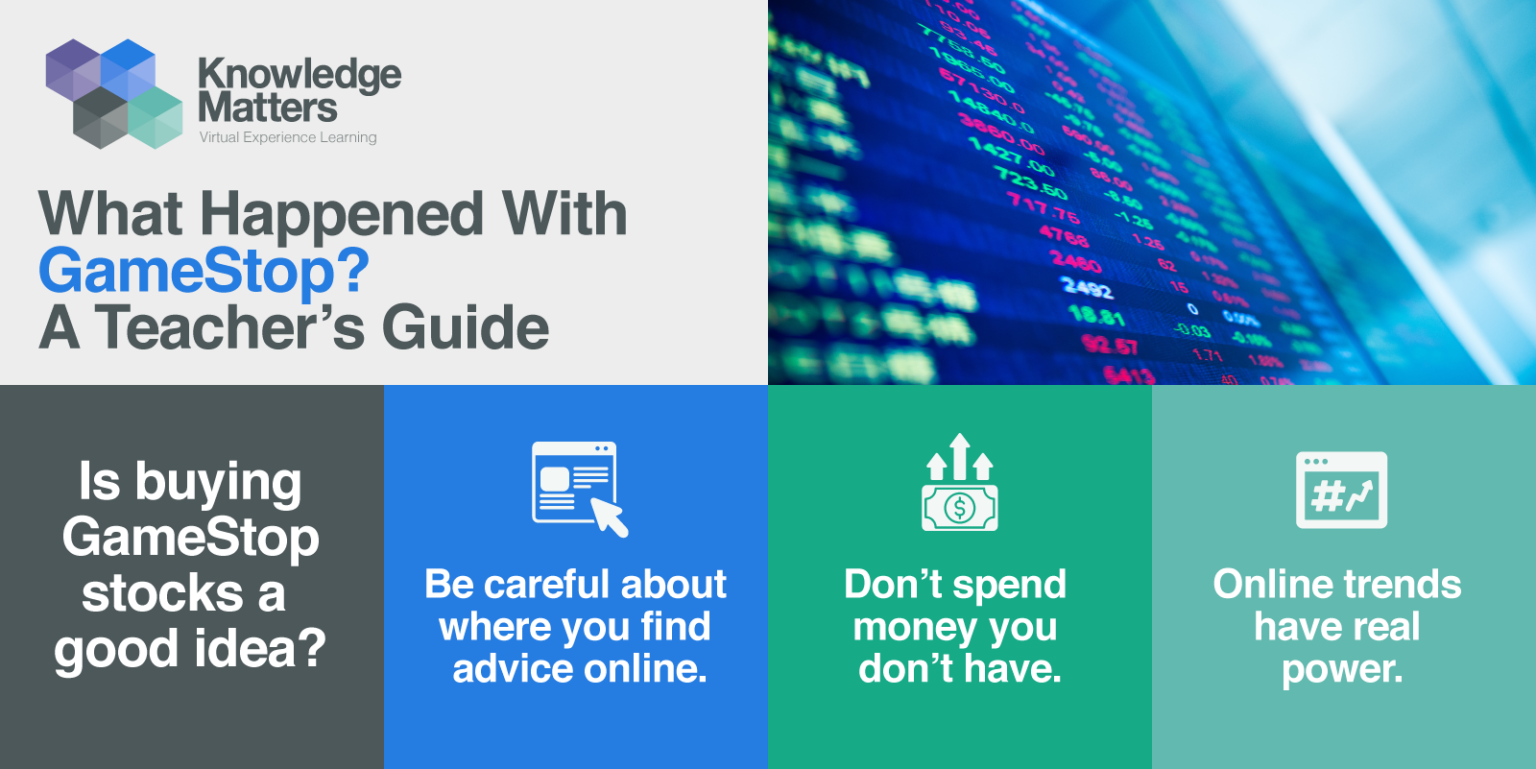 What Happened With GameStop? A Teacher’s Guide - Knowledge Matters - knowledgematters.com